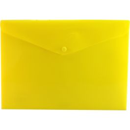 DOCUMENT WALLETS - A4 - YELLOW - A4W07