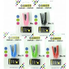 OSMER NO. 10 STAPLER WITH STAPLES - OS10S