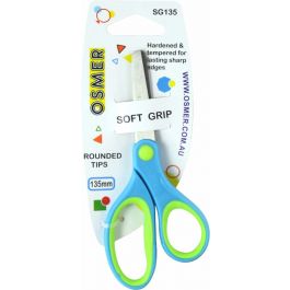 OSMER 135mm COMFORT GRIP OFFSET HANDLE SCISSORS - SG135